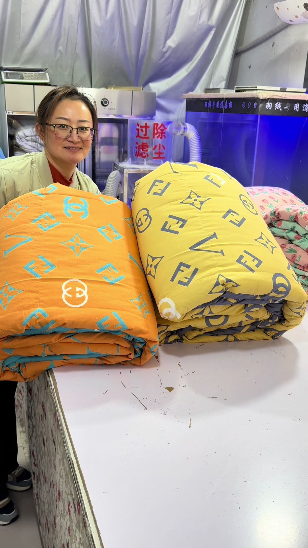 #旧羽绒服变废为宝 #旧羽绒服加工羽绒被 @#旧羽绒服加工羽绒被