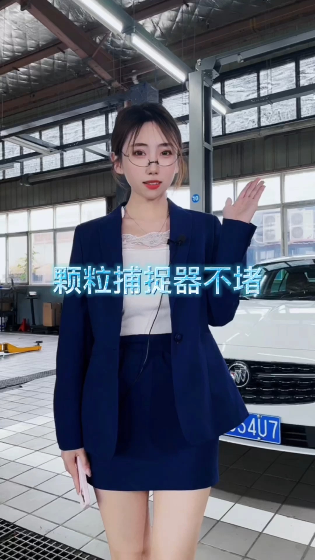 别克的颗粒捕捉器不堵，给你们拍了底盘来讲解～
