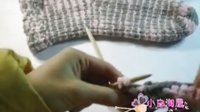 小白编织 袜子(圣诞袜)毛线袜织法第二集 视频教程