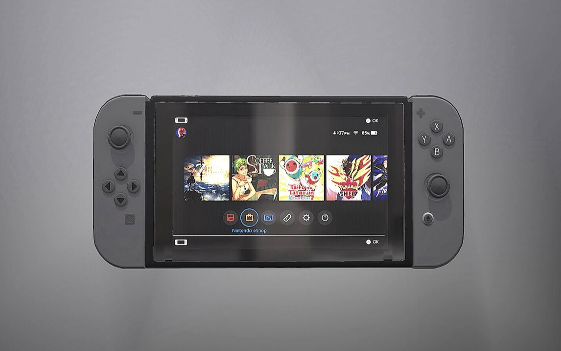 3dmax-任天堂switch游戏机模型制作教程。3d建模基础教程