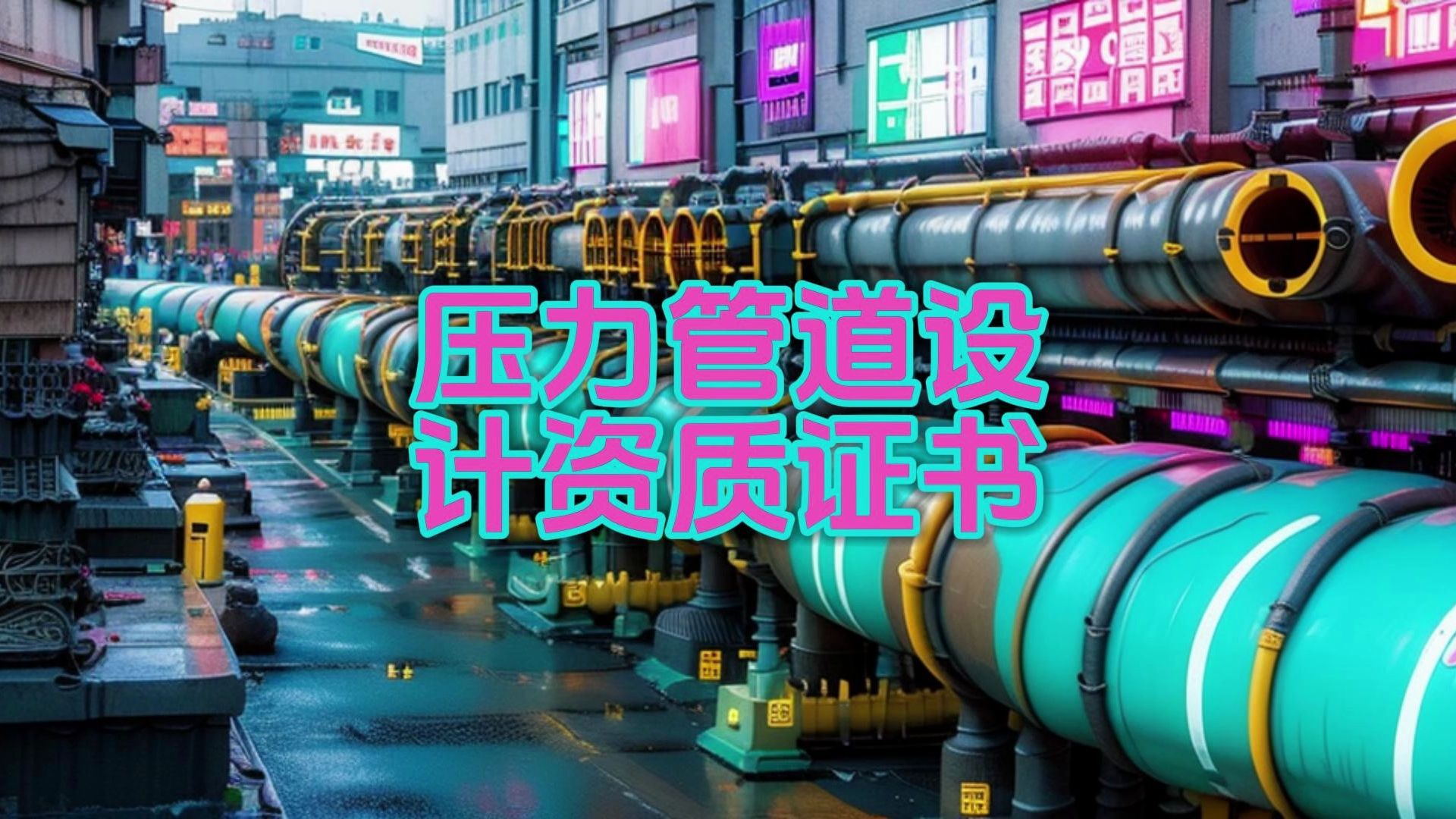 压力管道设计资质证书