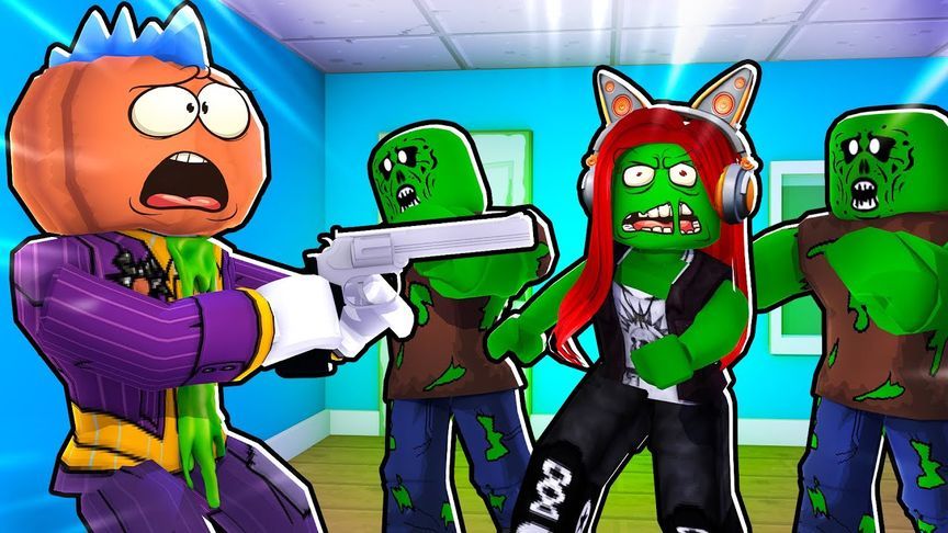 Roblox杀手模拟器:体验万圣节新地图,我被制裁了!小飞象解说