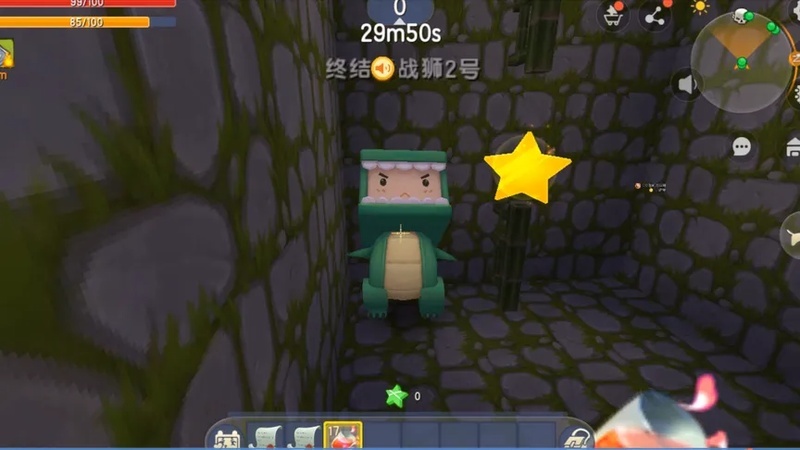 迷你世界:系统自动记录复活点!冒险版神庙逃亡