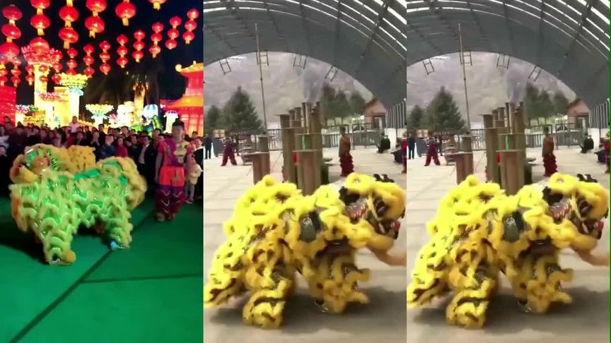 舞狮:中国超霸气的传统文化,你喜欢么!