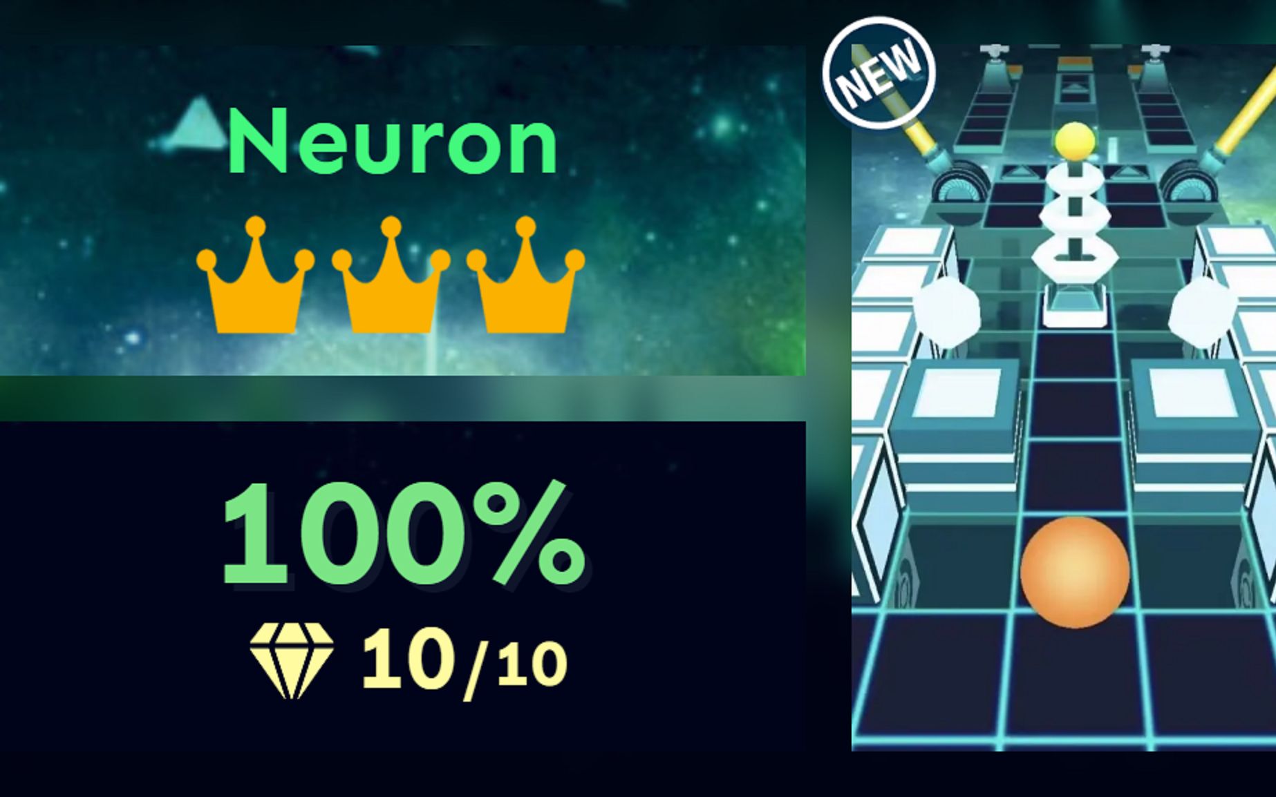 【滚动的天空联合饭制|Rolling Core】神经元 Neuron_音游热门视频