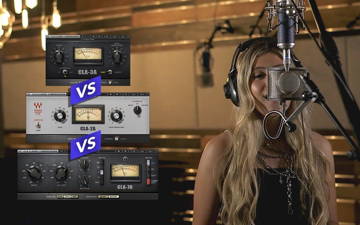争议视频!Waves之CLA Classic经典压缩系列插件对比