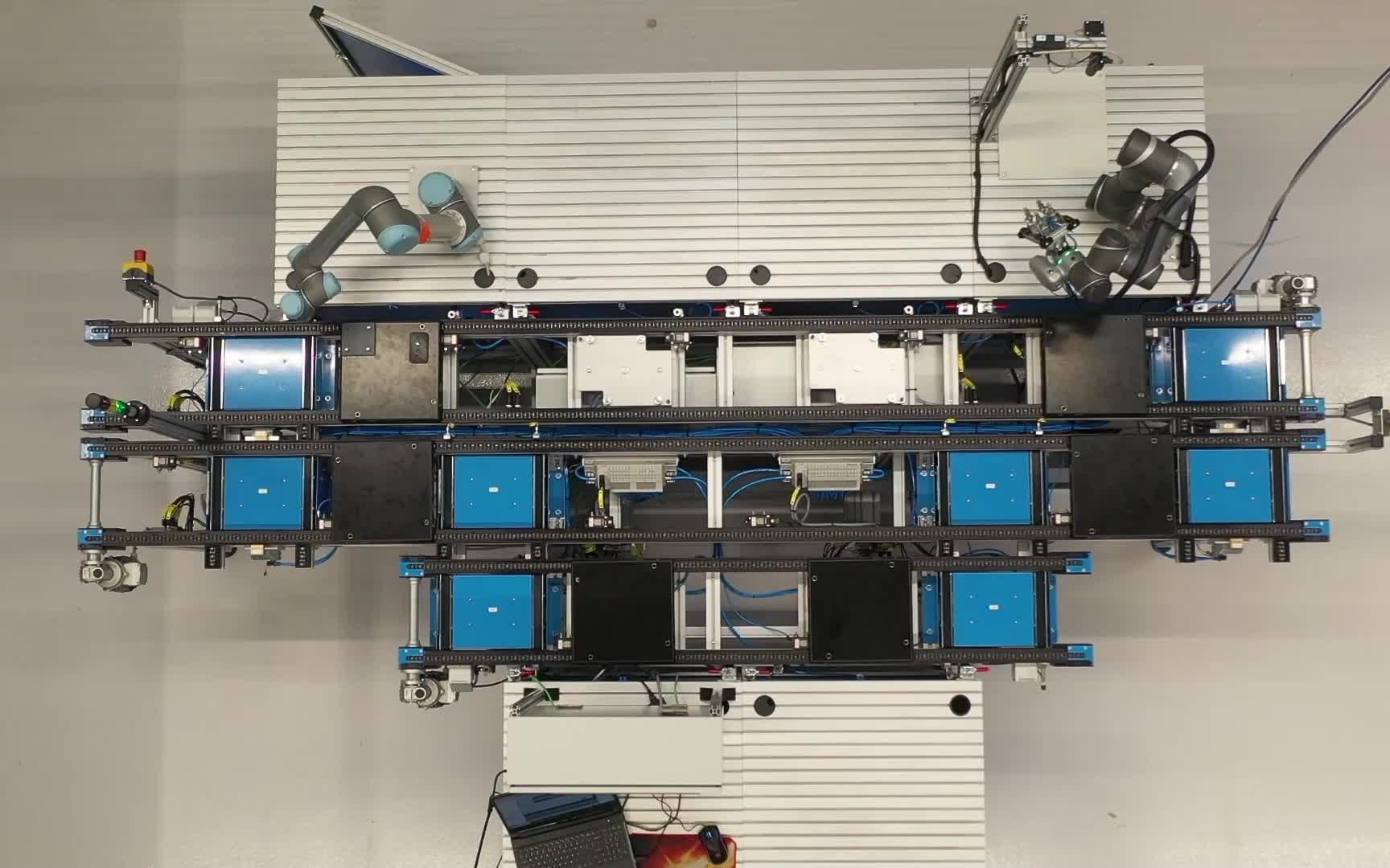 MiR100移动机器人+滚筒对接方案,辊筒对接式移动机器人_东莞库崎...