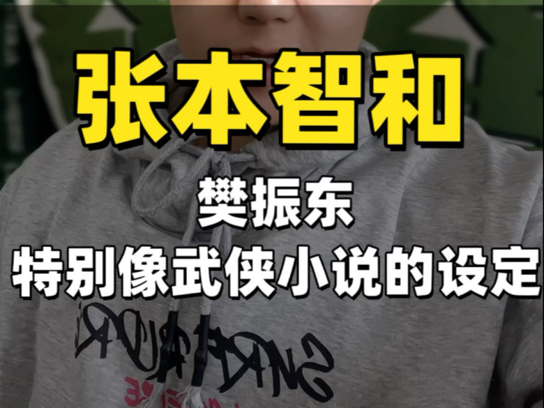 樊振东和张本智和特别像武侠小说里的一种人物设定