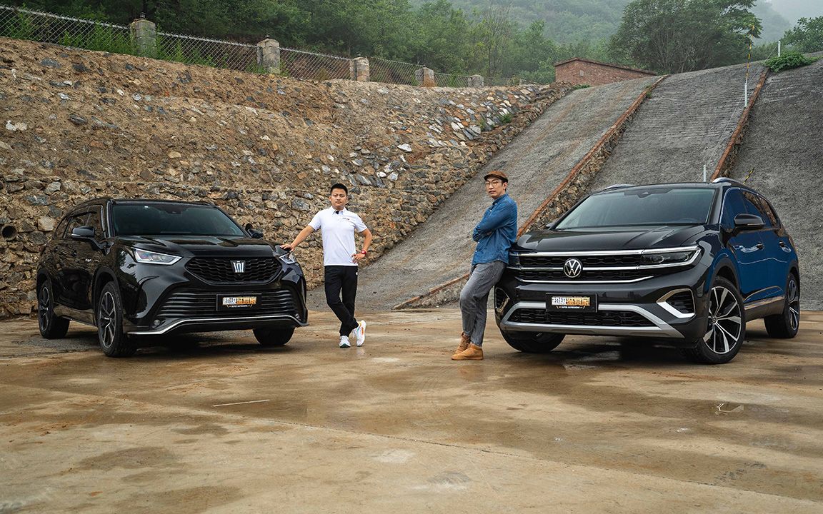 挑战陡坡真硬核 大众揽境对比陆放