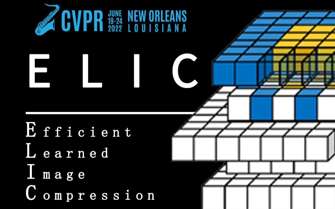 ELIC:基于深度学习的高效图像压缩方法【CVPR 2022 Oral】