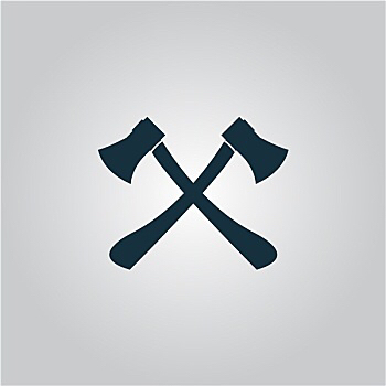 巴字头上两把斧 