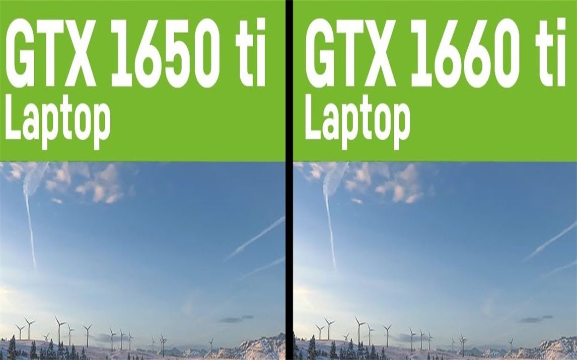 ...1660Ti 6G(80W) 笔记本显卡对比(1080P分辨率测试) 1080P 60帧视频