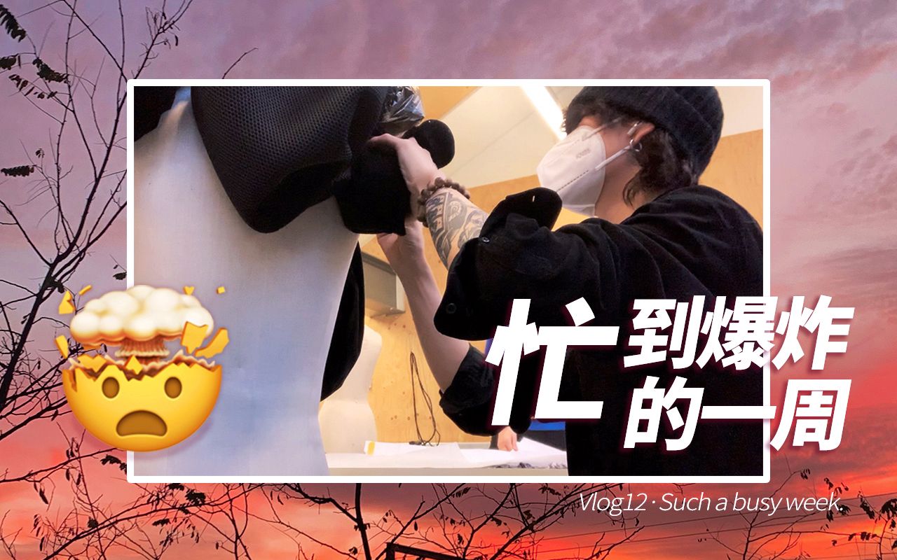 「小焦的Vlog12·忙到爆炸的一周」难熬的working days|逛中超|自制鲜...