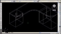 AUTOcad2014从入门到精通_18.1.4 绘制组合办公桌三维造型图