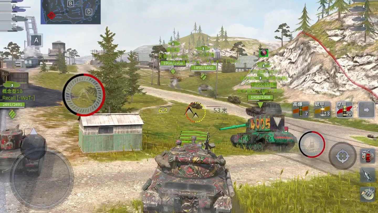 坦克世界闪击战:60TP LWS!挺憨的这车!_哔哩哔哩bilibili_坦克世界...