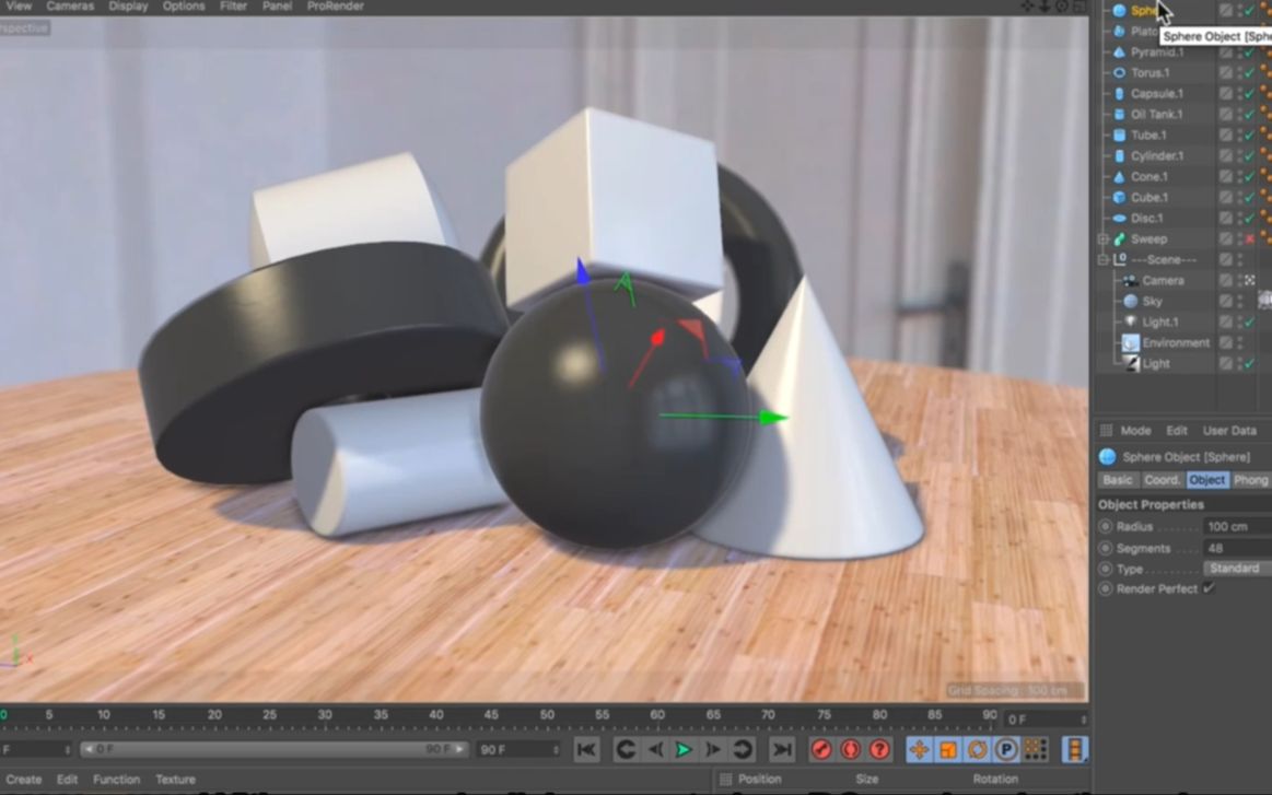 【C4D教程】C4D官方快速技巧精选15——如何给参数化模型添加...