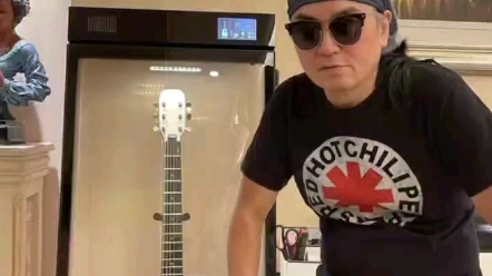 单吉他款智能乐器恒湿保养箱全新升级可加装指纹锁万向轮遥控开关...