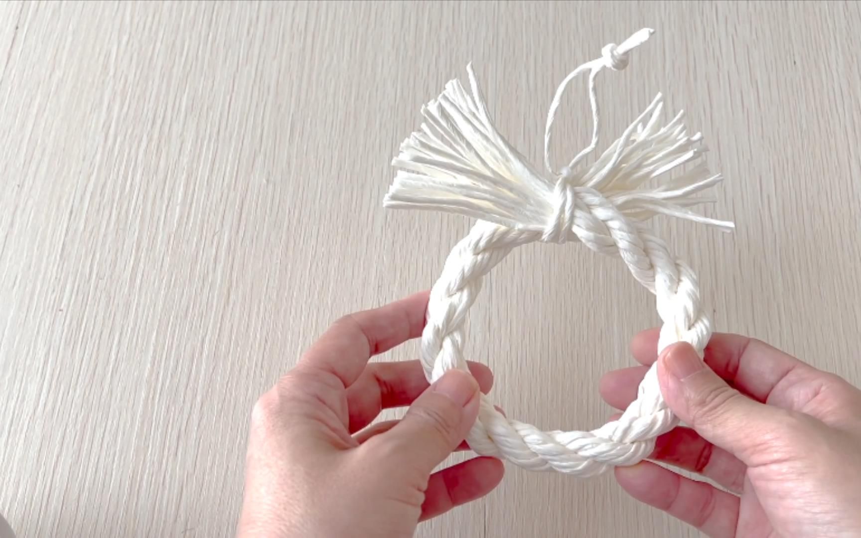 【纸绳工艺】搓纸绳 捻纸绳的方法