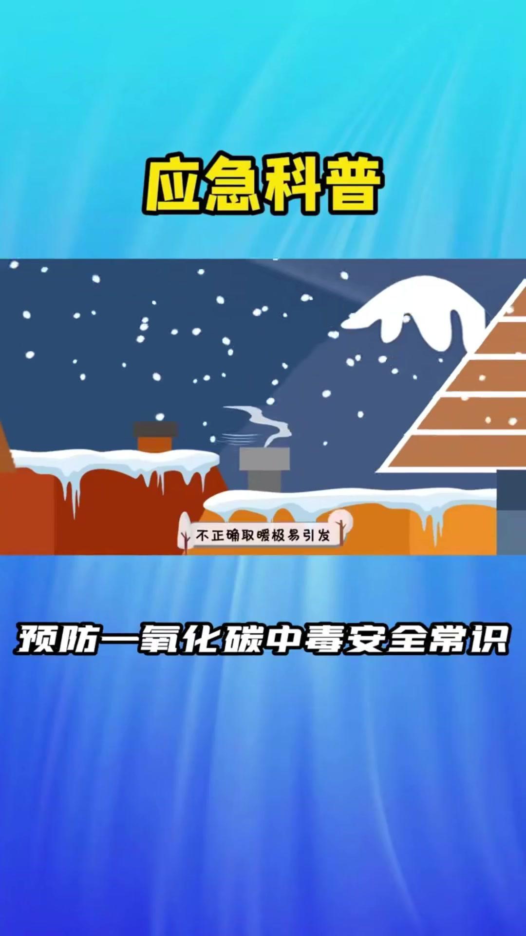 ...#安全常识消除生活安全隐患共筑平安幸福家园#预防一氧化碳中毒