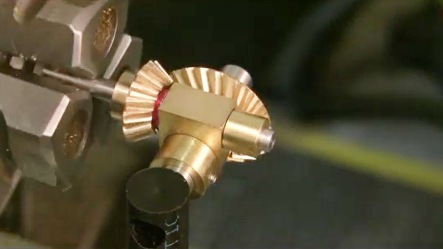 伞齿轮的传动效果如何?堪称启停自如!