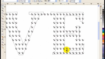 coreldraw 烫钻图案的绘制(下)