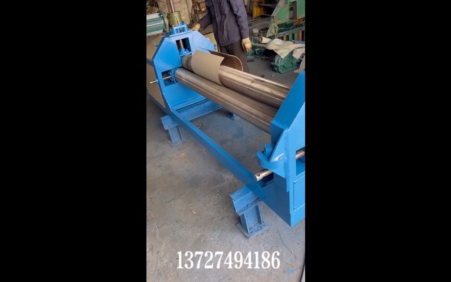 冷弯板 加工弯板器 卷板成圆圈形状 三辊弯弧器 工地弯弧