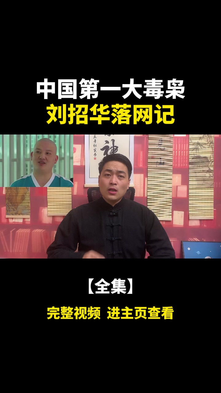 中国第一大毒枭,刘招华落网记【全集】 #案件 #案件故事 #社会百态