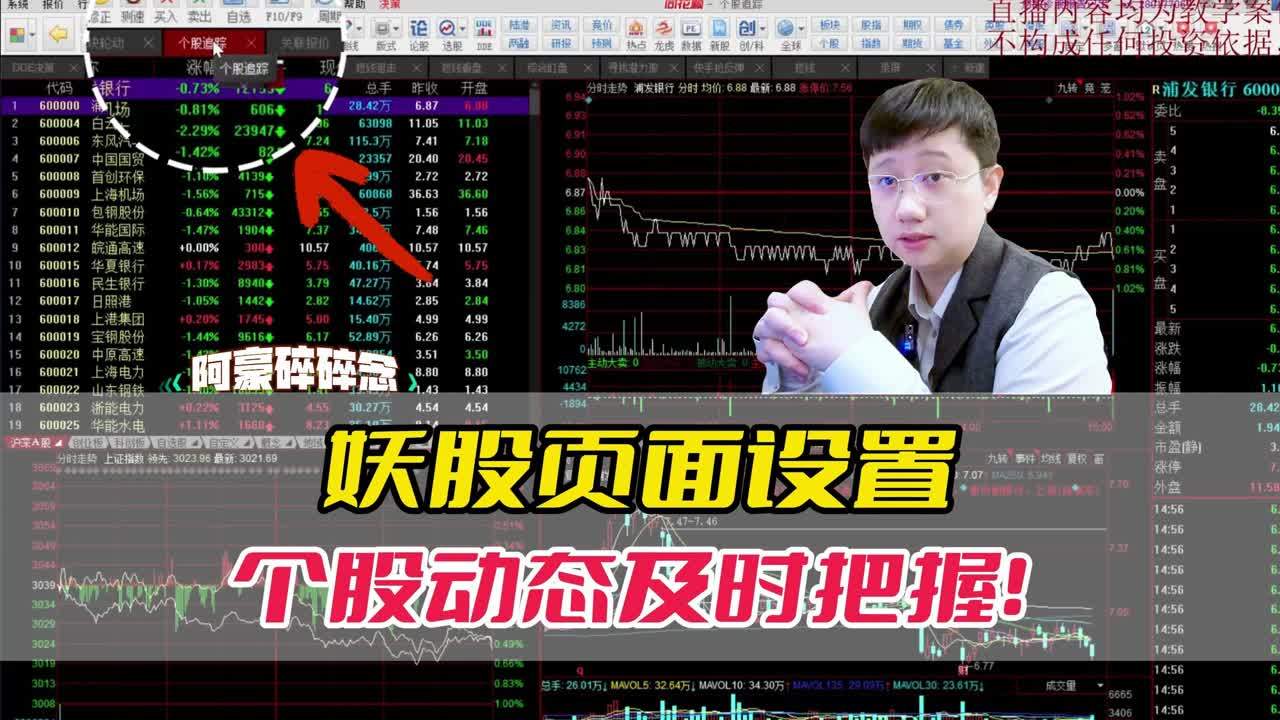妖股电脑设置--页面设置,个股动态及时把握!
