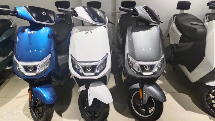 台铃电动车,外场活动原厂电池,半价换了#我在这里等你