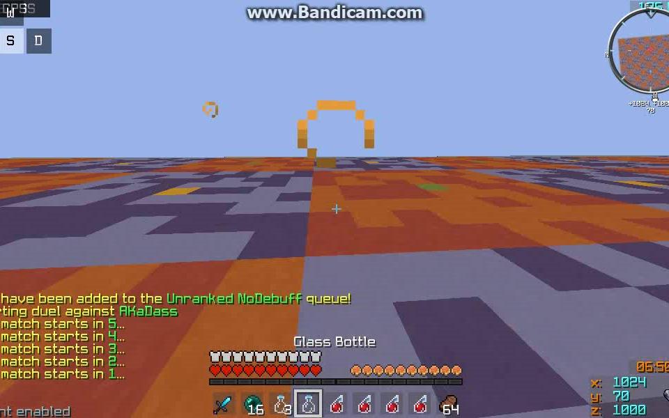 我的世界超级无聊的PotPVP