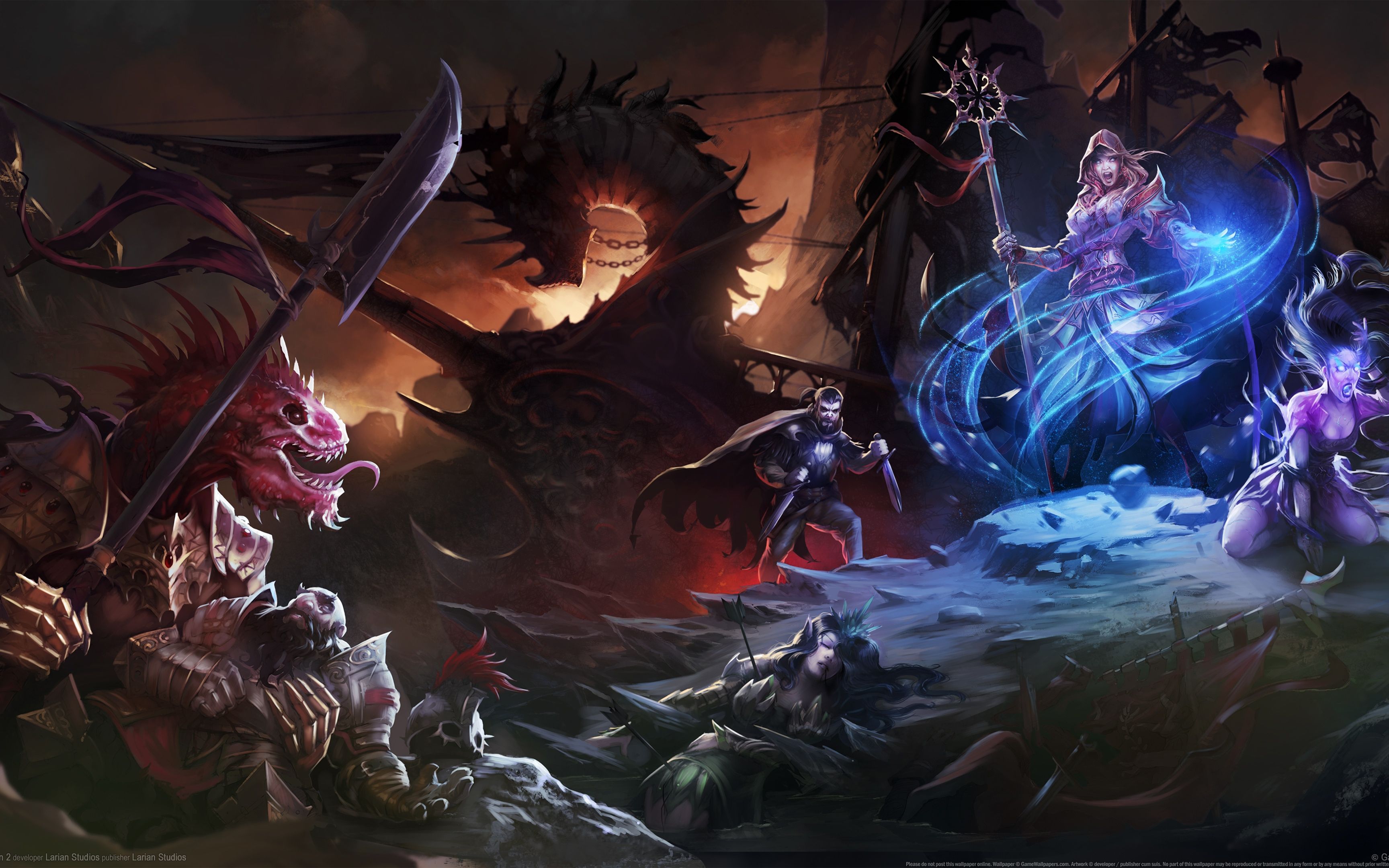 【神界原罪2】单人非独狼死灵法师的浮木镇之旅(个人向缓慢更新)