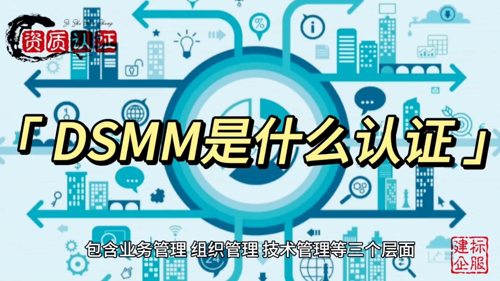 DSMM是什么认证?认证需要的条件和流程是什么?#DSMM#DSMM...