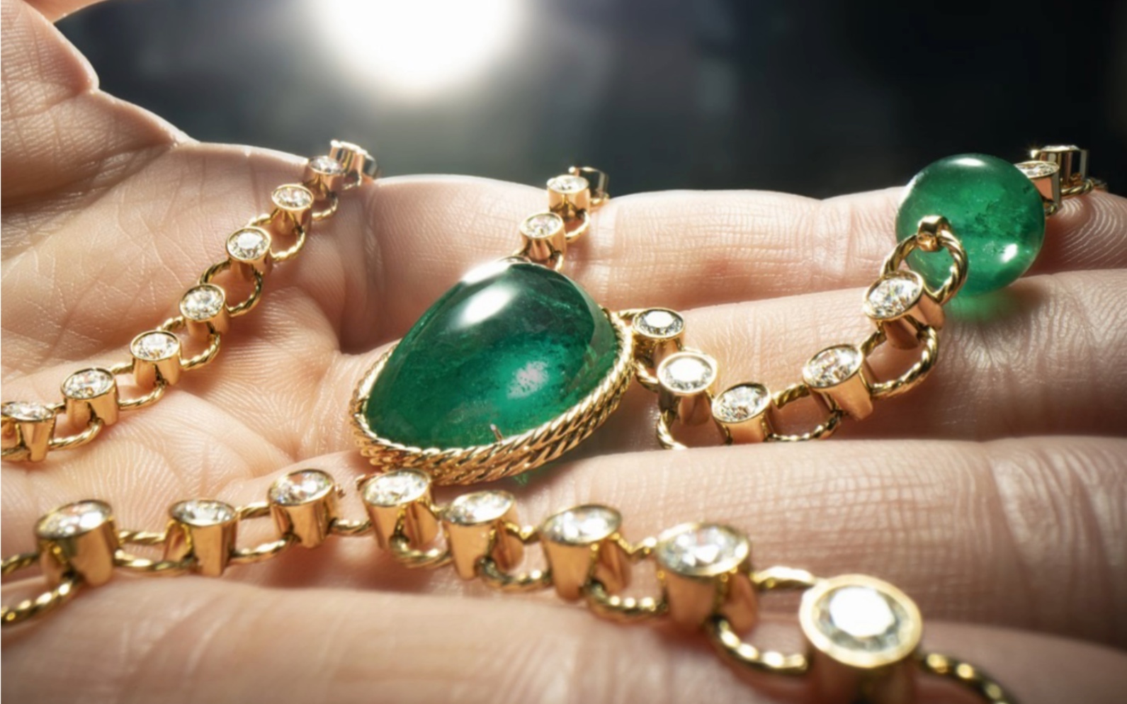 『项链表』Piaget 推出2枚高级珠宝手工坠饰时计:黄金工艺与宝石镶嵌