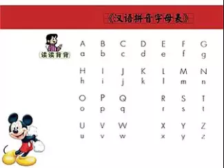 汉语拼音字母表1