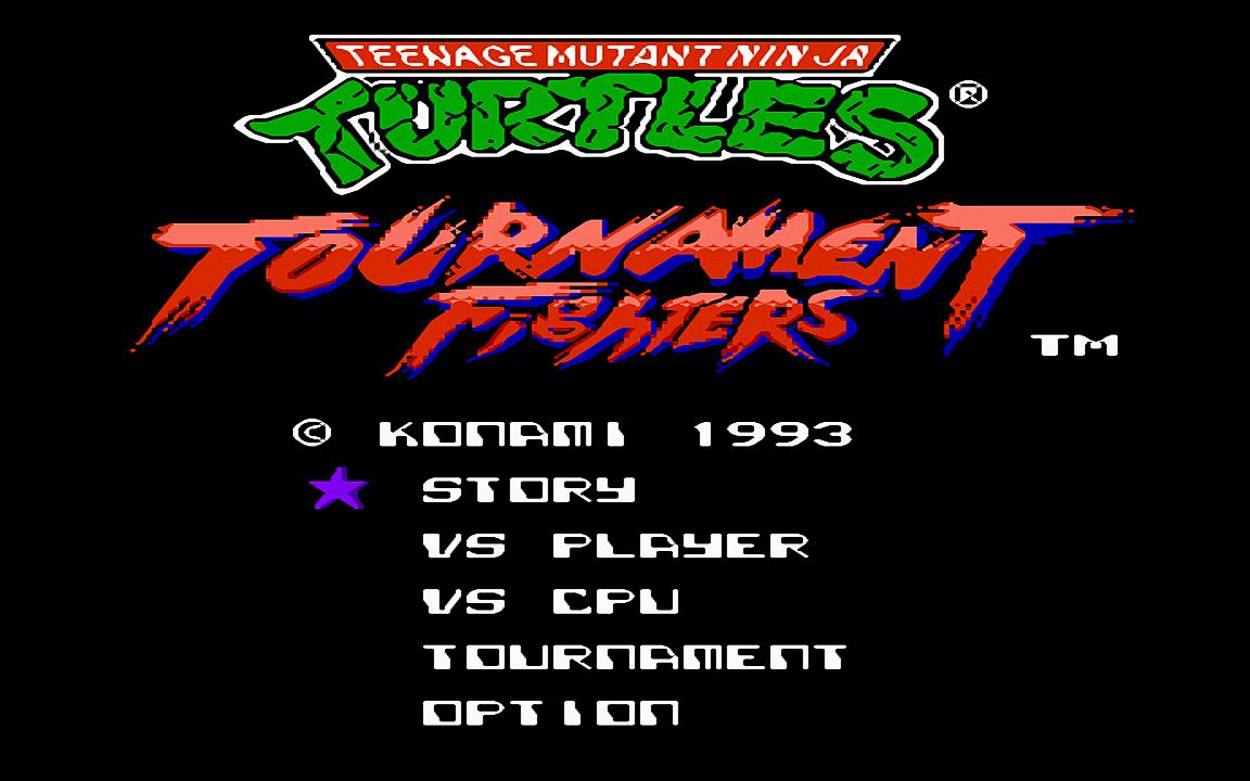 红白机游戏《忍者神龟格斗》原声TAS通关,FC格斗游戏的巅峰之作!