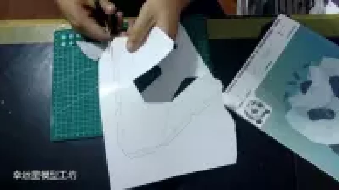 幸运星模型工坊几何纸模型制作教程