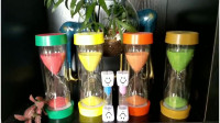 沙漏计时器,让孩子做作业不再拖延