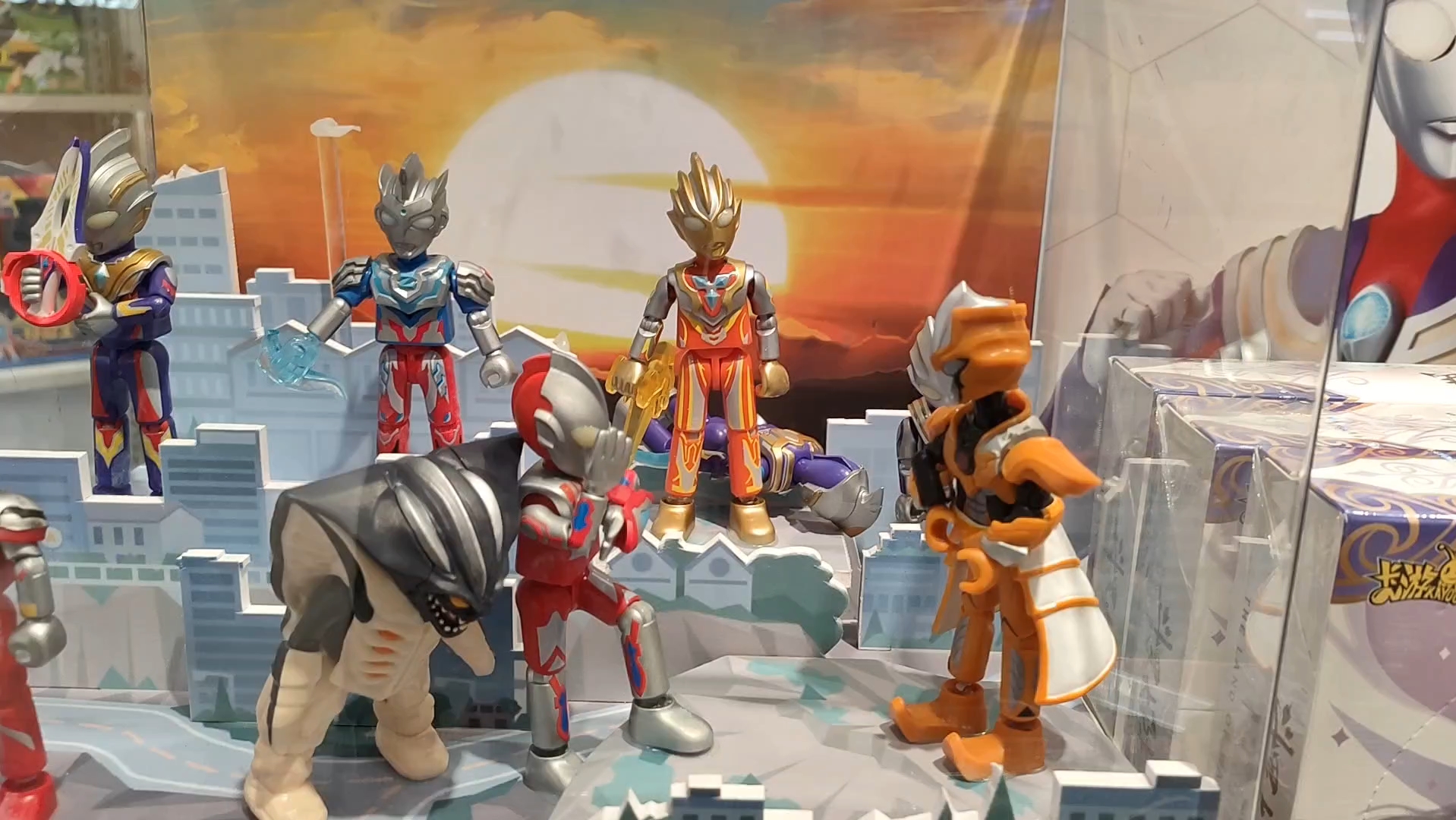 【线下玩具】充斥着卡片和积木人的线下店