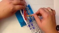 Rainbow loom 彩虹织机英国国旗教程