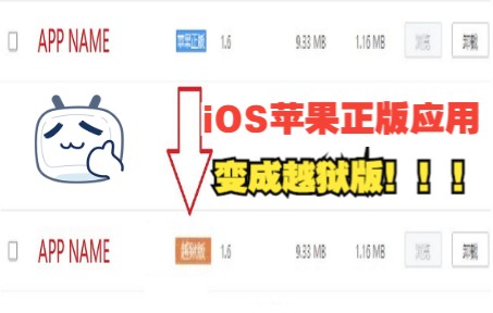 iOS苹果正版应用变成越狱版(砸壳)教程
