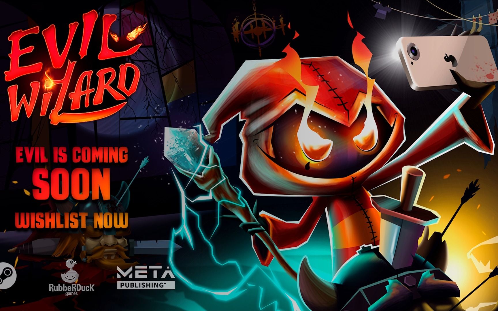精美卡通像素砍杀类ARPG 邪恶巫师 Evil wizard