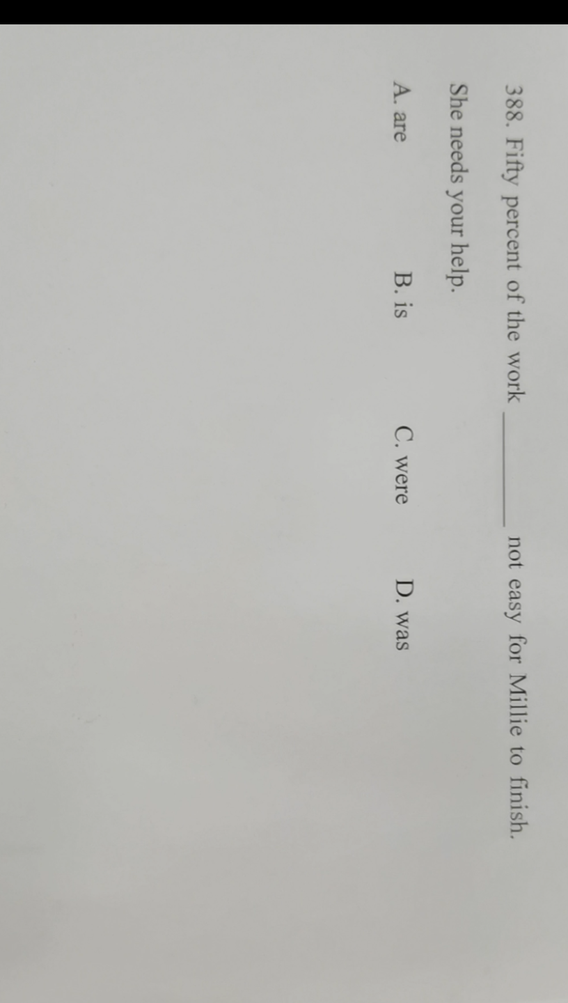 初中英语解题技巧388--“百分数+of+名词”的用法。