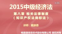 2015中级经济法 第八章 相关法律制度(知识产权法商标法)