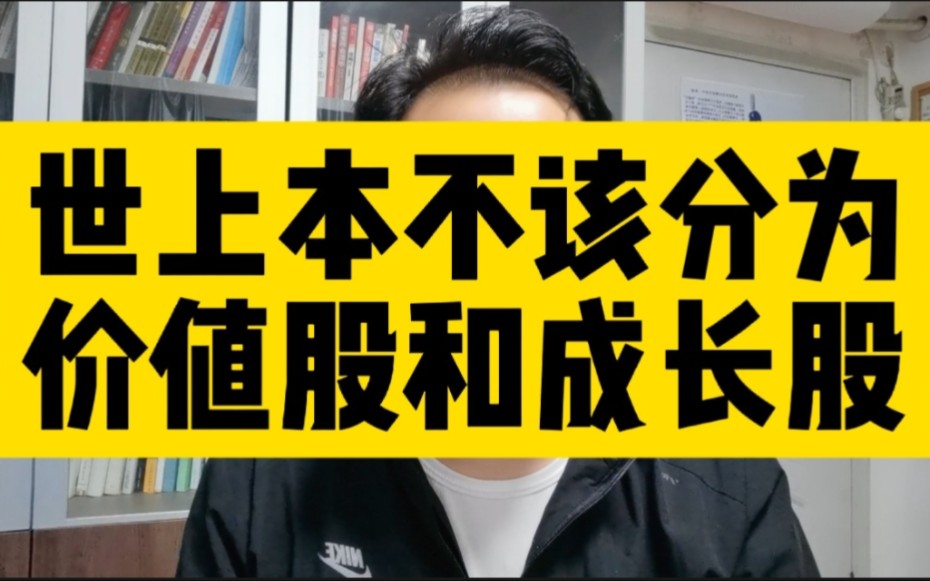 刘晖(196)股票根本不应该分为价值股或成长股,没成长不投资。