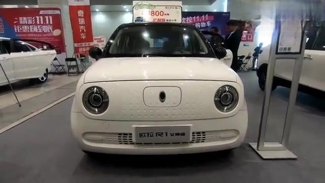 超级适合女生开的小汽车,欧拉r1外观讨喜价格实惠!