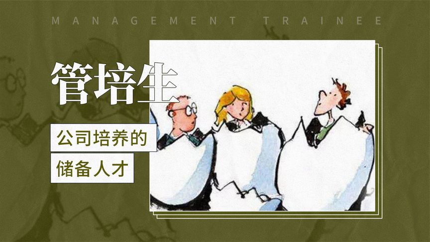 公司培养的储备人才——管培生