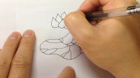儿童学画画.简单荷花的画法