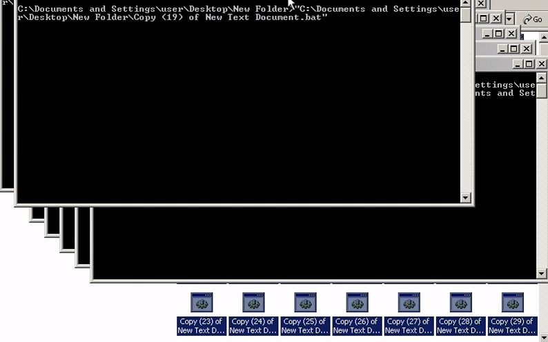 同时运行100个死机代码