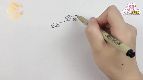 龙年龙的简笔画怎么画,画一条霸气的龙简笔画,霸气龙怎么画