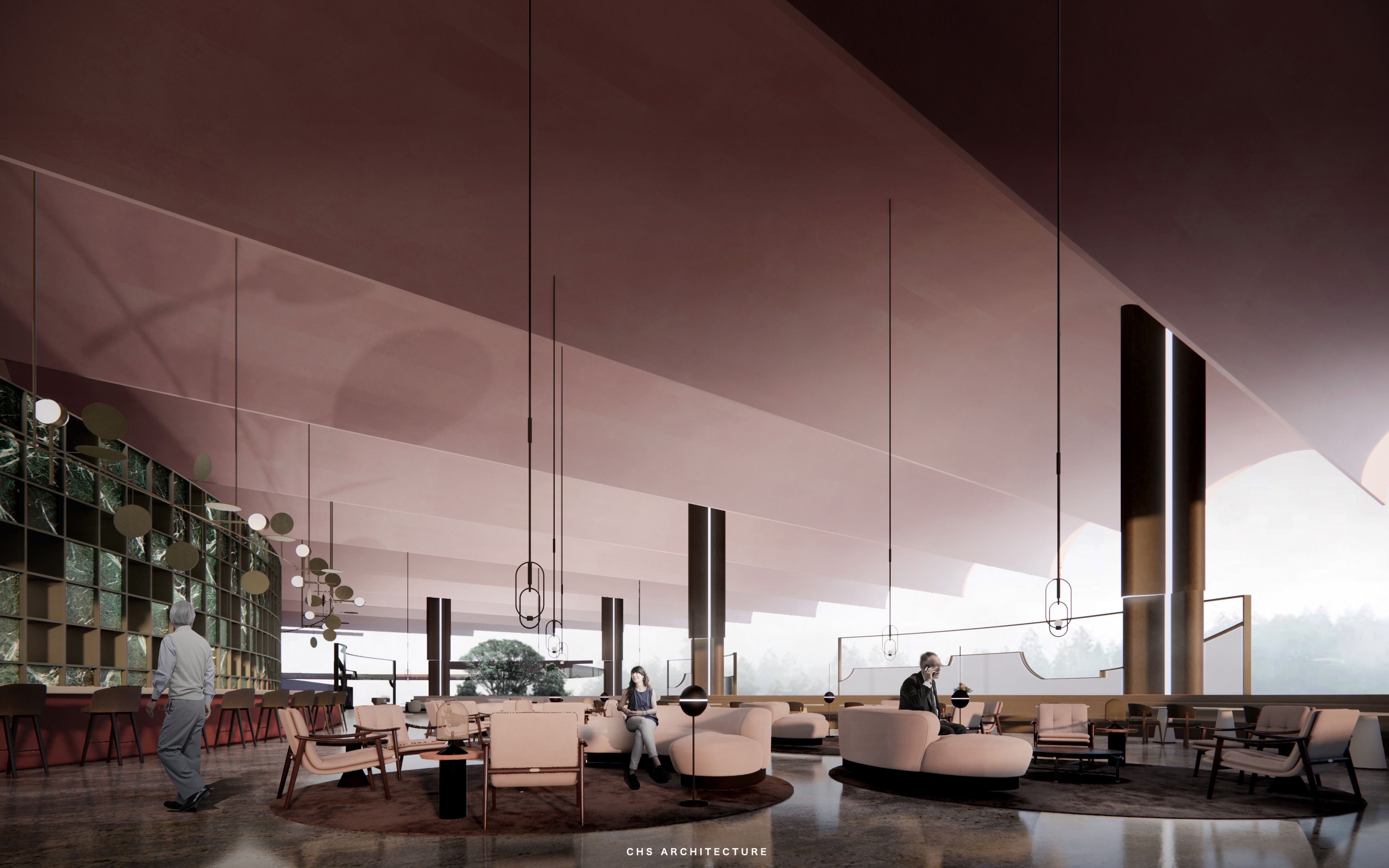 优秀室内设计作品/曲线美学/酿酒文化·酒庄室内方案设计/学员优秀...